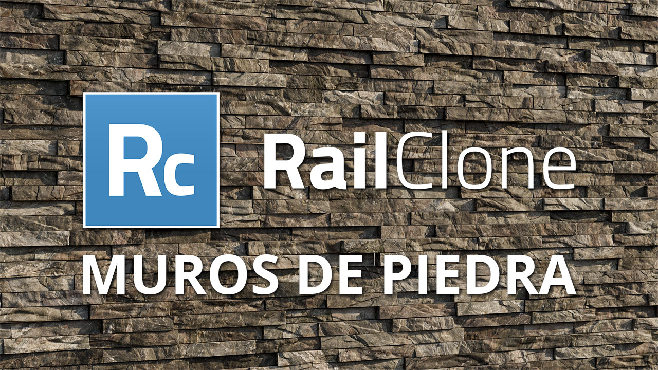 Muros y suelos de piedra con RailClone | 3DCollective