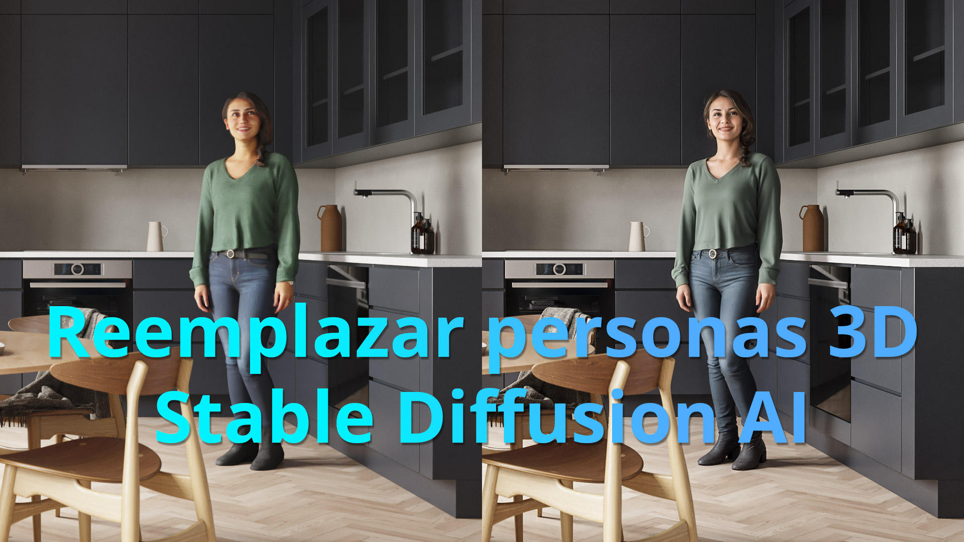 Improve the people in your 3D renders with Artificial Intelligence ...